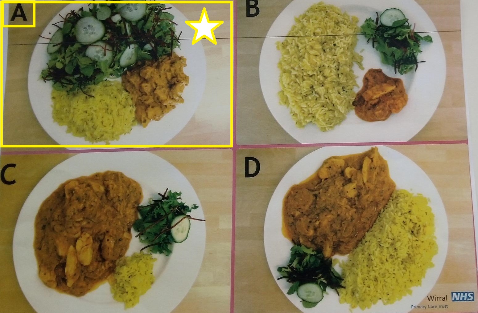 Half plate model - Wirral Community Health and Care NHS Foundation Trust
